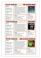 Macbeth Revision Cards! | Teaching Resources