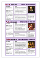 Macbeth Revision Cards! | Teaching Resources