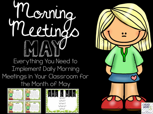 May Morning Meetings | Teaching Resources