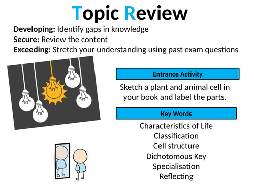 GCSE Biology: Classification & Cells Topic Review (Lesson 10 ...