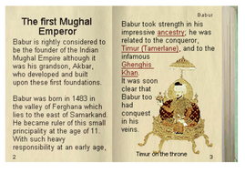 L1 - Introduction to the Mughals - Babur | Teaching Resources