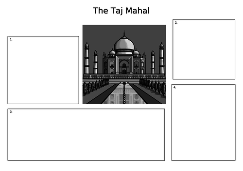 L6 - Mughal Empire. The Taj Mahal | Teaching Resources