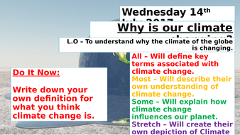 Climate Change Introduction | Teaching Resources