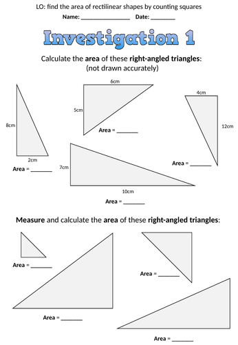 Area and Perimeter - Year 4 (Unit of Work) | Teaching Resources