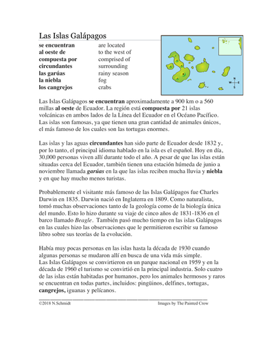Spanish Reading Bundle on South America: TOP 8 Lecturas @40% off ...