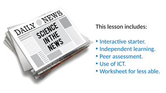 Science in the news | Teaching Resources
