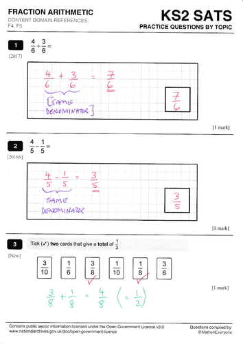 Maths SATs Bundle (Fractions, Decimals and Percentages) | Teaching ... Maths SATs Bundle (Fractions, Decimals and Percentages) | Teaching ...