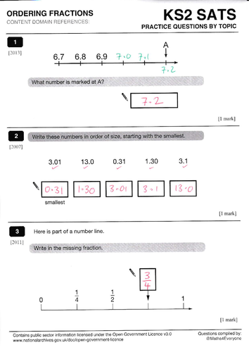 Maths SATs Bundle (Fractions, Decimals and Percentages) | Teaching ... Maths SATs Bundle (Fractions, Decimals and Percentages) | Teaching ...