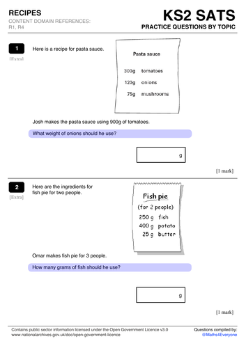 Maths SATs Bundle (Ratio) | Teaching Resources Maths SATs Bundle (Ratio) | Teaching Resources