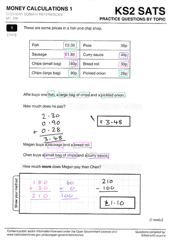 Maths SATs Bundle (Measurement) | Teaching Resources Maths SATs Bundle (Measurement) | Teaching Resources