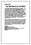 The Red Room Analysis | Teaching Resources