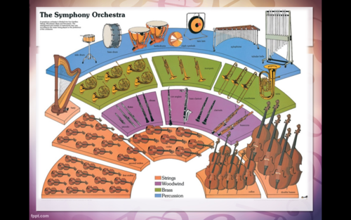 Instruments of the orchestra (22 slides including information, images ...