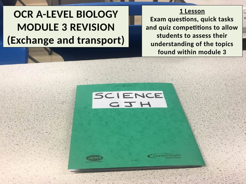 OCR A-level Biology Module 3 REVISION (Exchange and Transport ...