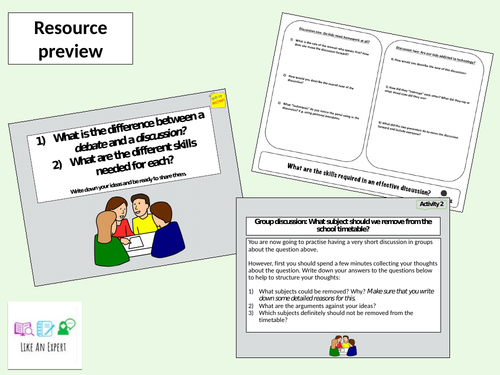 Introduction to group discussion - speaking and listening skills ...