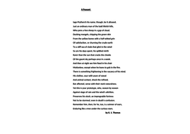 'A Peasant' by R. S. Thomas 3 lessons for WJEC GCSE English Literature ...