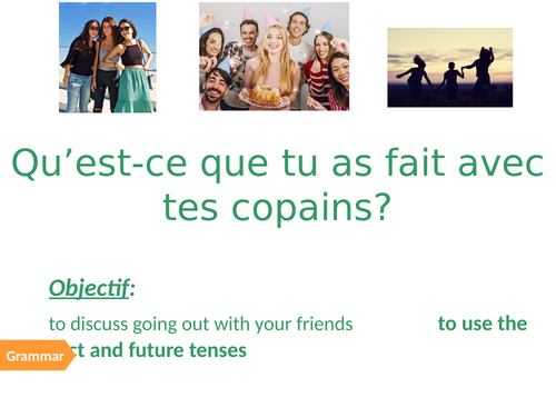 MODULE 1 MOI, MA FAMILLE ET MES AMIS (AQA GCSE, theme 1) | Teaching ...