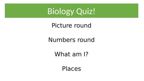 AQA GCSE Biology Revision Quiz (Trilogy or Separates) | Teaching Resources