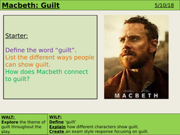 Guilt in Macbeth | Teaching Resources