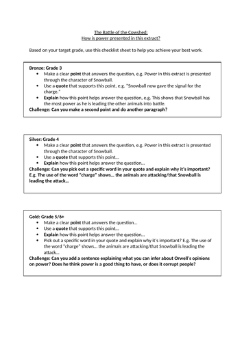 Animal Farm Chapter 4 Analysis (the battle of the cowshed) | Teaching ...