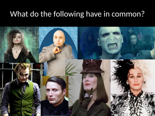 Heroes and Villains | Teaching Resources