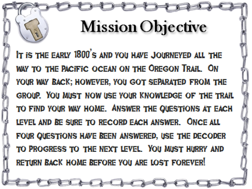 Oregon Trail: Escape Room - Social Studies | Teaching Resources