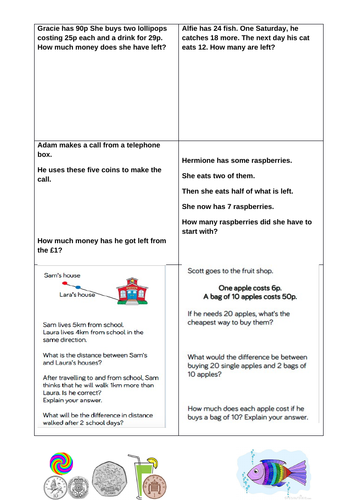 sats-yr2-maths-2-step-word-problems-teaching-resources