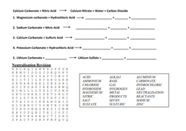 Acids and Alkali revision | Teaching Resources