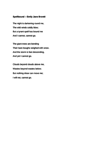 Year 7 Reading Poetry Unit | Teaching Resources