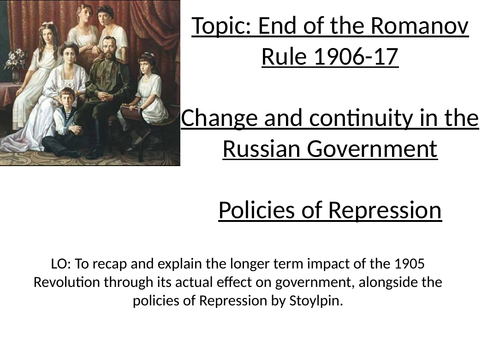 Edexcel: 2.2c: Russia in Revolution Revision Bundle | Teaching Resources