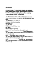 Spoken language transcript pack | Teaching Resources