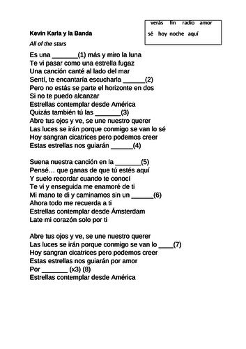 Kevin Karla y La Banda - All of the Stars (Originally by Ed Sheeran ...