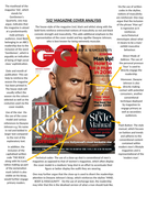 LV 9 EXEMPLAR COVER ANALYSIS OF BOTH 'PRIDE' AND GQ' MAGAZINE by ...