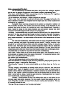 Example Narrative Writing GCSE | Teaching Resources