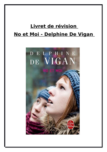 Revision booklet No et Moi | Teaching Resources