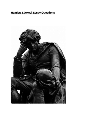 Hamlet Revision: essay questions | Teaching Resources