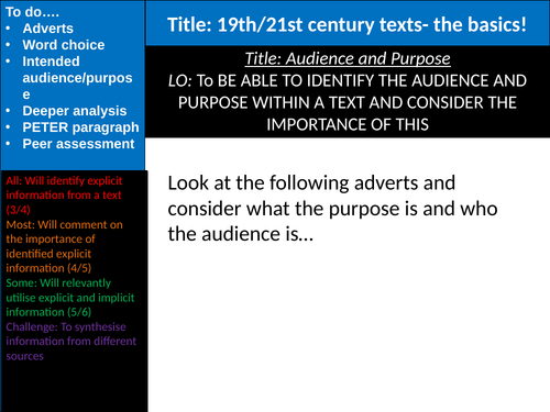 Non-Fiction 19th/21st century unit of work | Teaching Resources