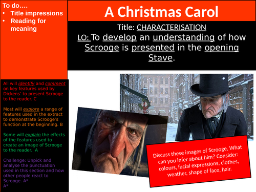 A Christmas Carol FULL unit of lessons | Teaching Resources