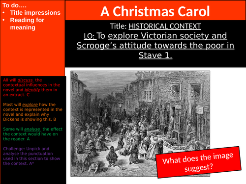 A Christmas Carol FULL unit of lessons | Teaching Resources