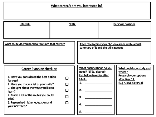 PSHE Careers | Teaching Resources