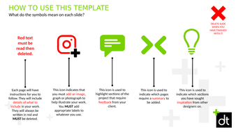 New AQA DT 9-1 NEA template and assessment tracker | Teaching Resources