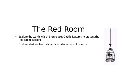 Jane Eyre: Chapters 3 and 4 | Teaching Resources