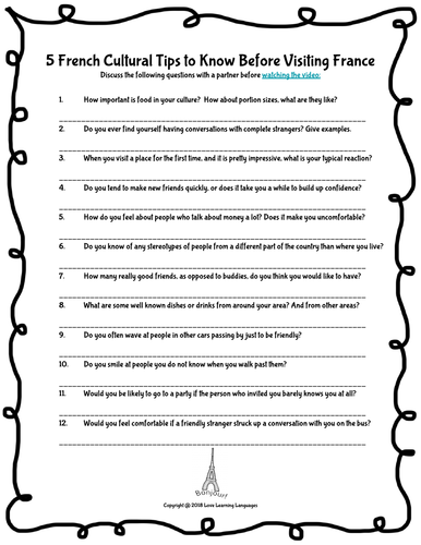 French Cultural Tips to Know Before Visiting France - A lesson on ...