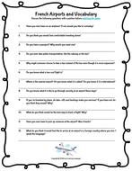 French Airports and Vocabulary - A lesson on French culture by ...