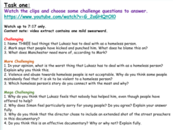 Homelessness - Being Homeless PSHE by EC_Resources | Teaching Resources