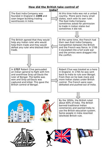 How did the British take over India? | Teaching Resources