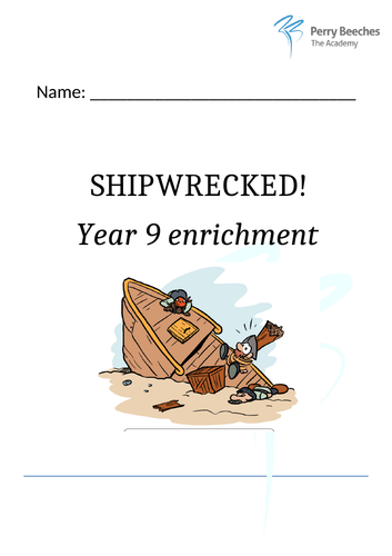 Homework booklet: Shipwrecked | Teaching Resources