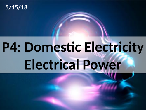 AQA GCSE Physics - P4 Electricity - whole unit resources | Teaching ...