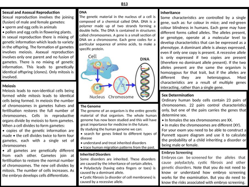 AQA 9-1 (2016) GCSE Biology Trilogy: B13 Knowledge Organiser | Teaching ... AQA 9-1 (2016) GCSE Biology Trilogy: B13 Knowledge Organiser | Teaching ...