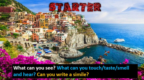 The Summer Mediterranean Murder - Creative Writing Lesson | Teaching ...