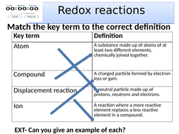 Redox reactions | Teaching Resources